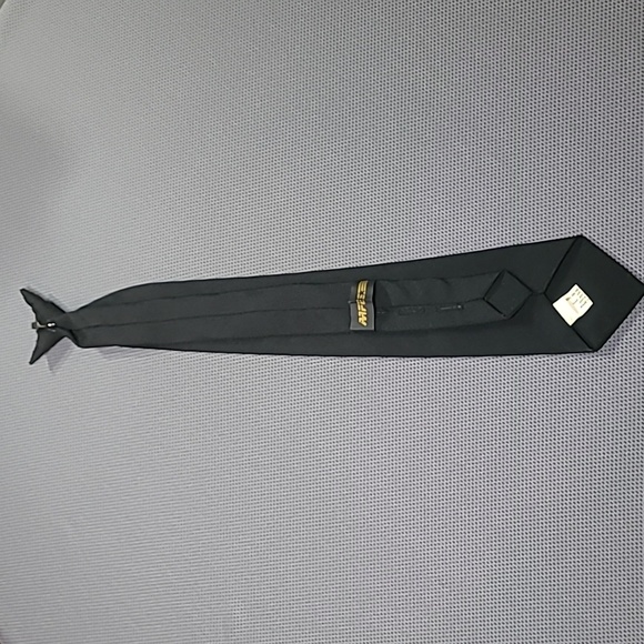 AAFES | Accessories | Vintage Aafes Black Clip On Tie Usa | Poshmark
